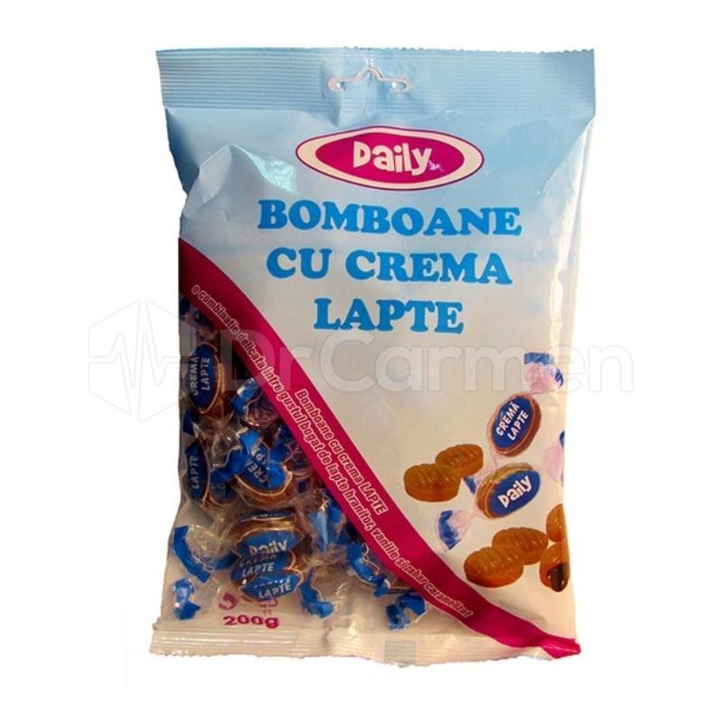 Bomboane Daily cu Crema de Lapte 200g