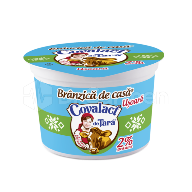 Branzica de Casa Usoara Covalact, 180 g