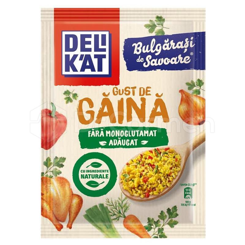 Bulgarasi de Savoare Delikat Gust de Gaina, Fara Monoglutamat, 75g