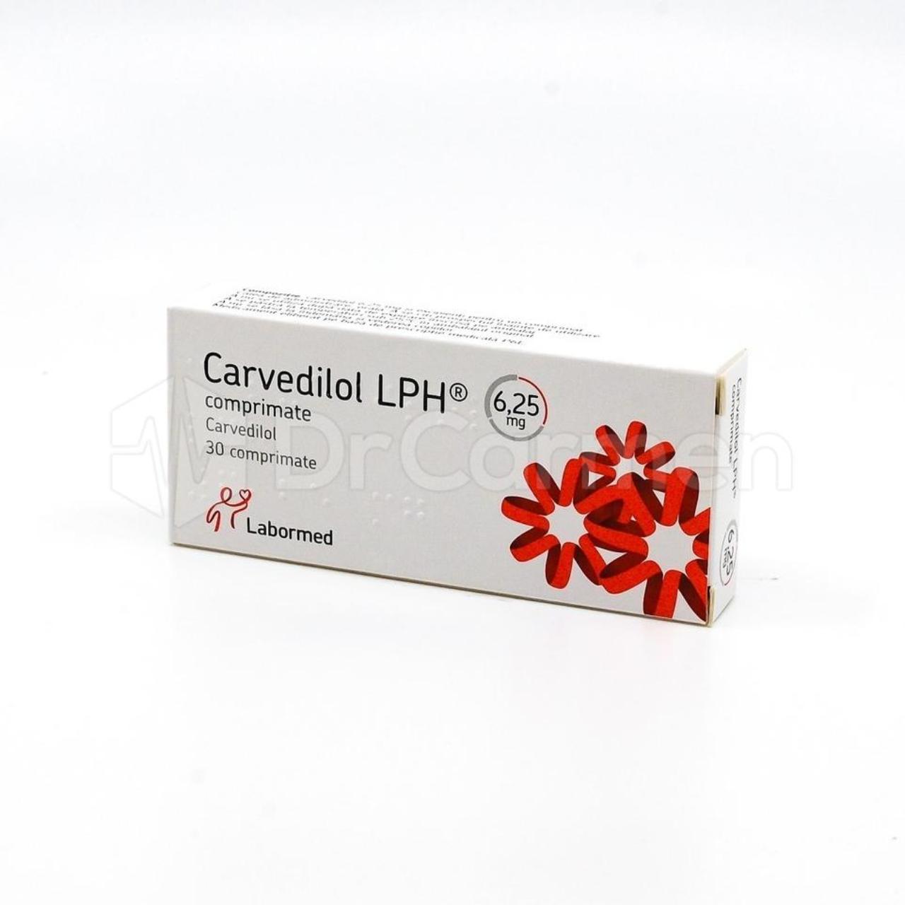 Carvedilol Lph 6,25 mg Compr.