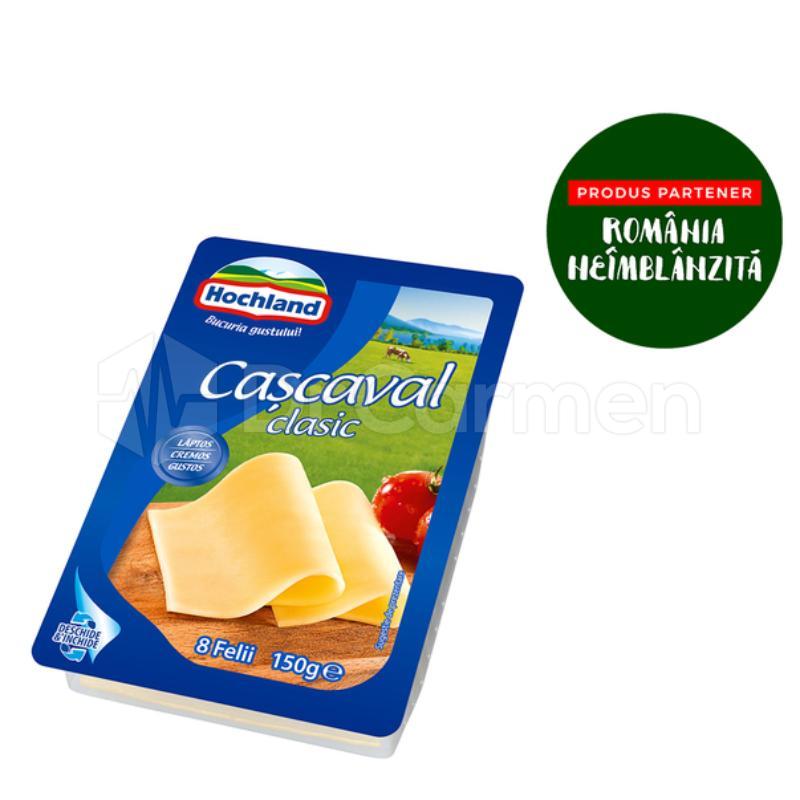 Cascaval Hochland Clasic Felii 150 g