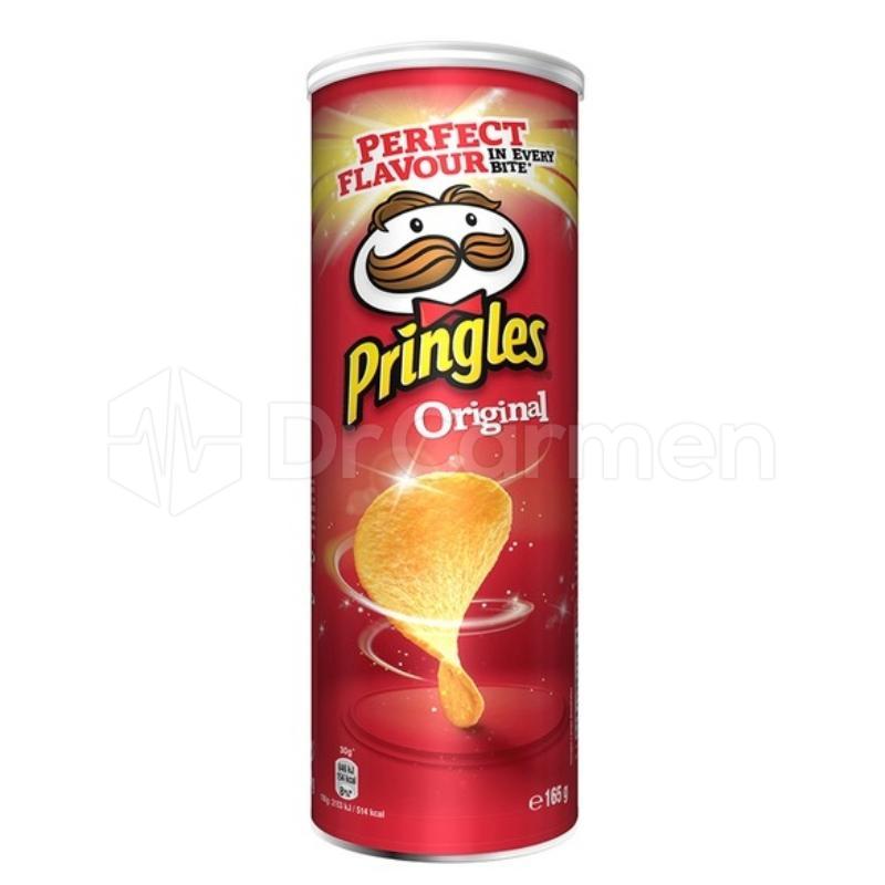 Chipsuri Pringles cu Sare 165 g