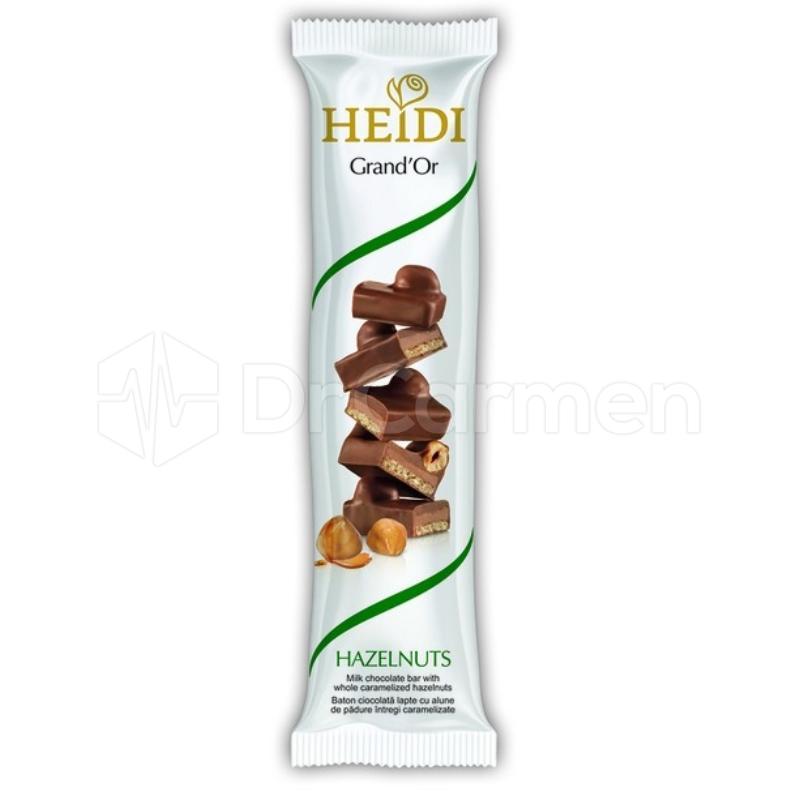 Ciocolata Heidi Grand'or Hazelnuts Bar 42 g
