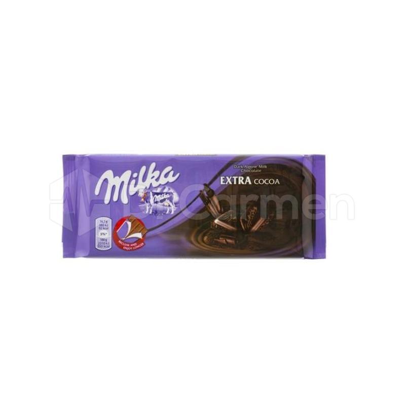 Ciocolata Milka Extra Cacao 100g