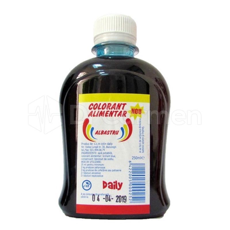 Colorant Alimentar Lichid Daily Albastru 250ml