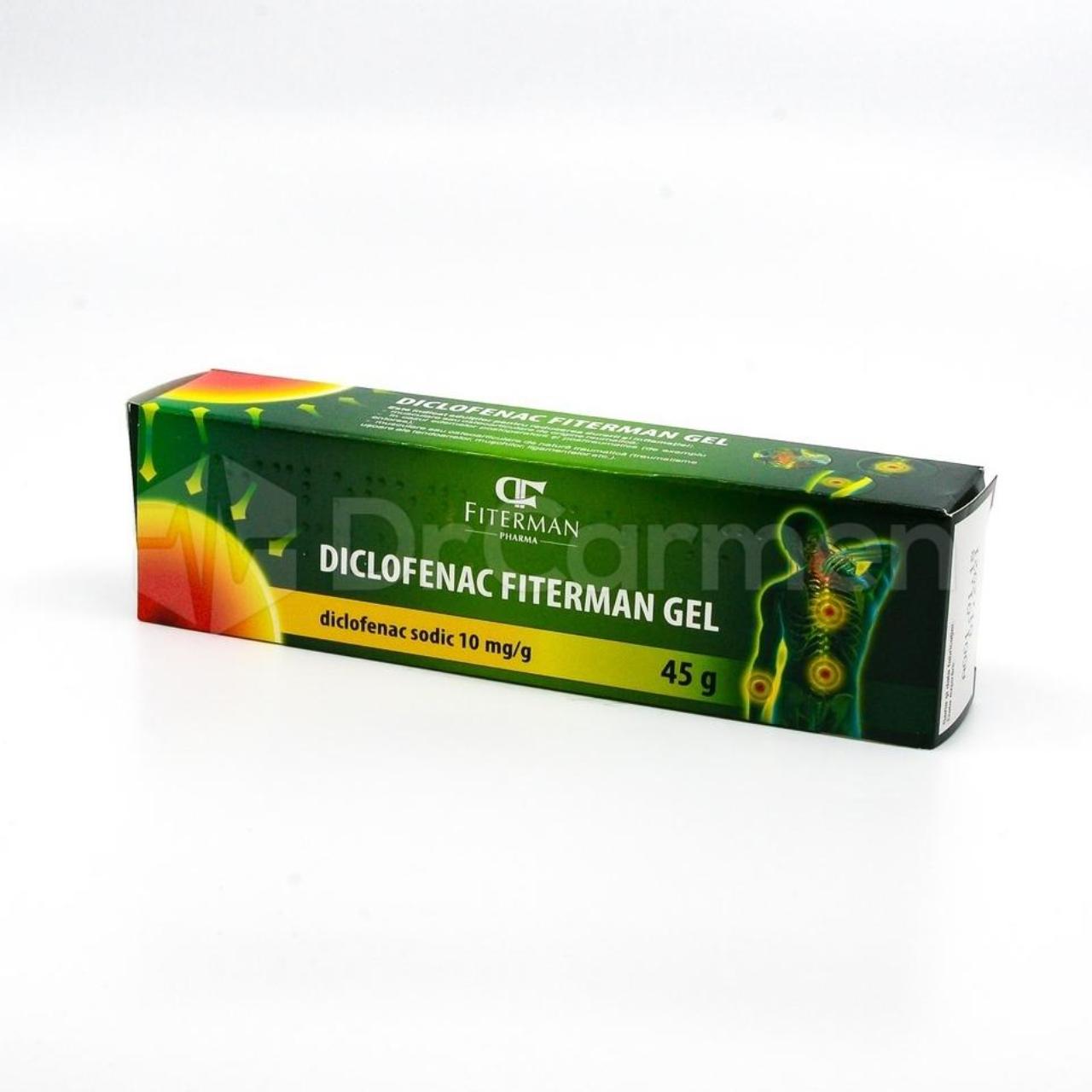 Diclofenac Fiterman 10 mg/g Gel