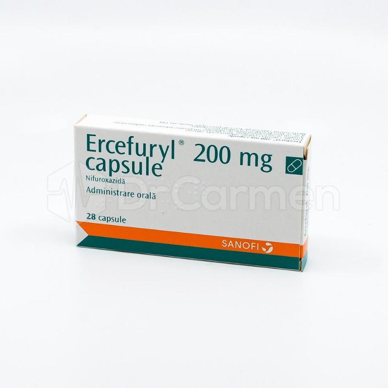 Ercefuryl 200 mg Caps.
