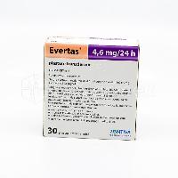 Evertas 4,6 mg/24 h Plasture Transdermic