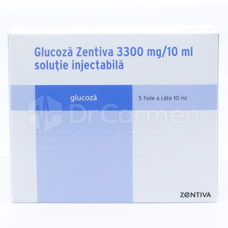 Glucoza Zentiva 3300 mg/10 ml Sol. Inj.