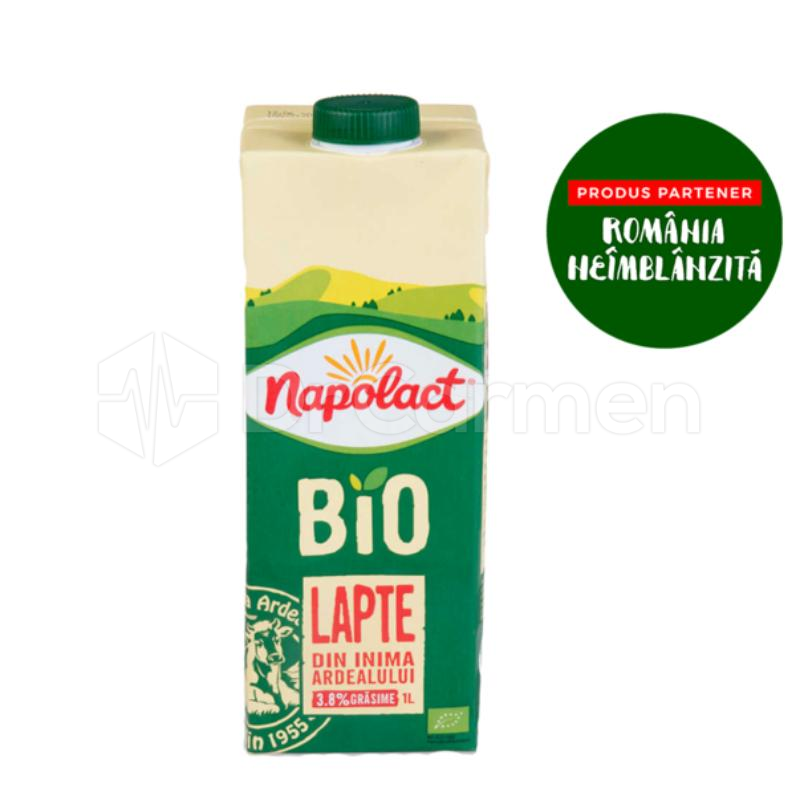 Lapte Napolact Bio, Cutie