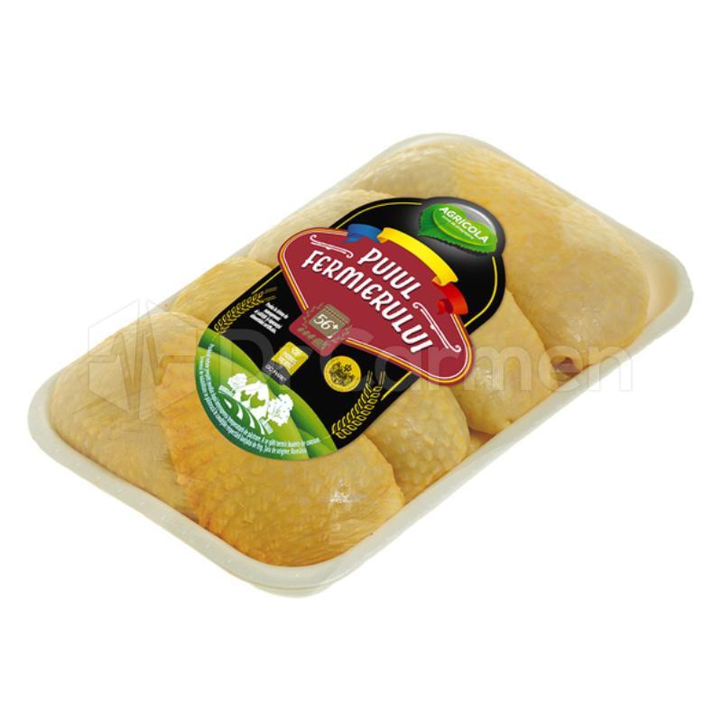 Pulpe de Pui Dezosate cu Piele Puiul Fermierului, Pret/kg