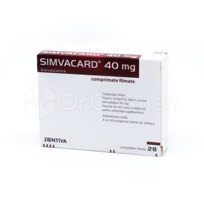 Simvacard 40 mg Compr. Film.