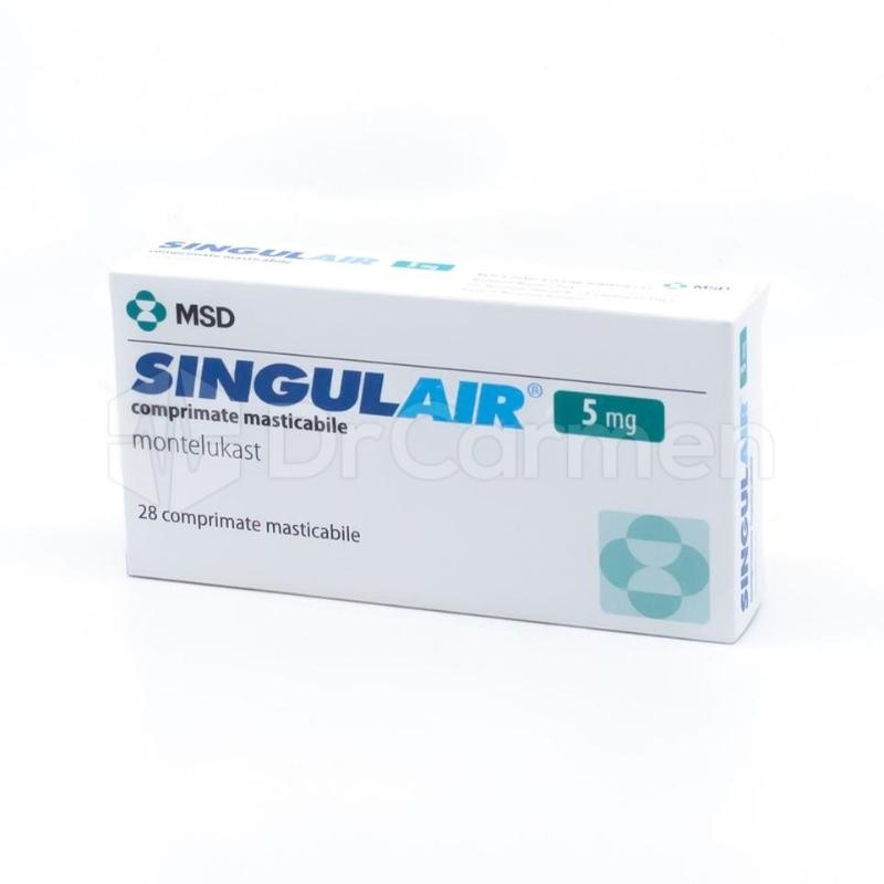 Singulair 5 mg Compr. Mast.