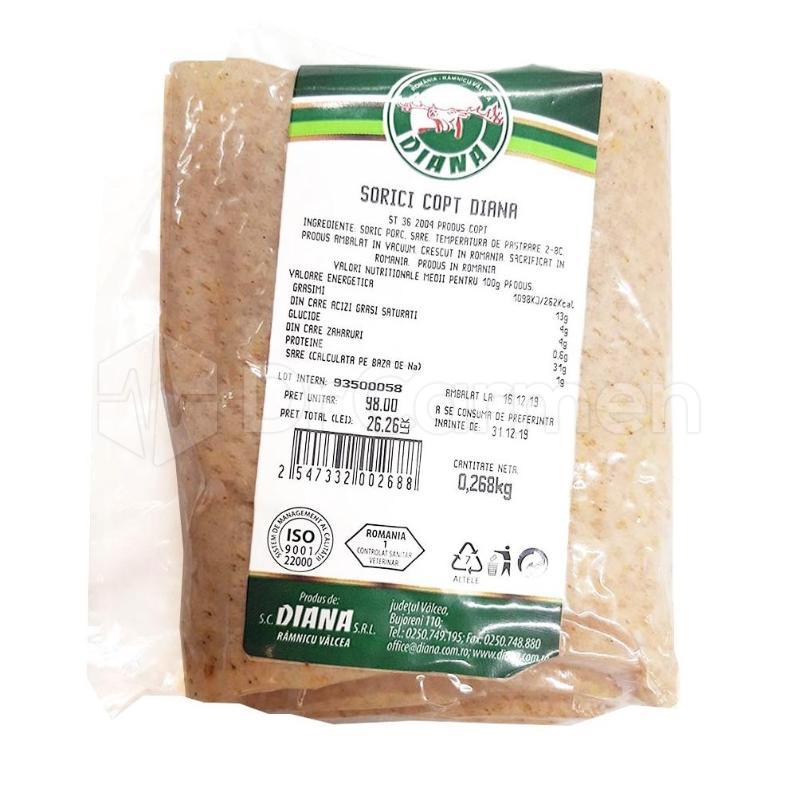 Sorici Copt Diana, Caserola +/- 500g