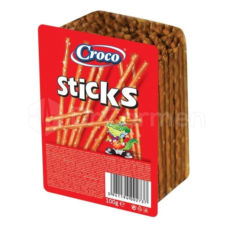 Sticksuri Croco cu Sare 100g Caseta