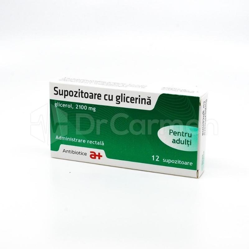 Supozitoare cu Glicerina pt. Adulti 2100mg Supoz.
