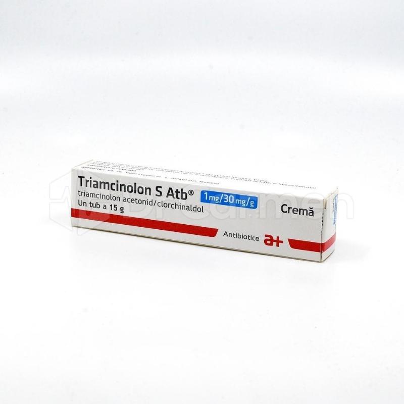 Triamcinolon s Atb 1 mg/30 mg/g Crema