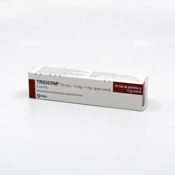 Triderm 0,5 mg+10 mg+1 mg/Gram Crema