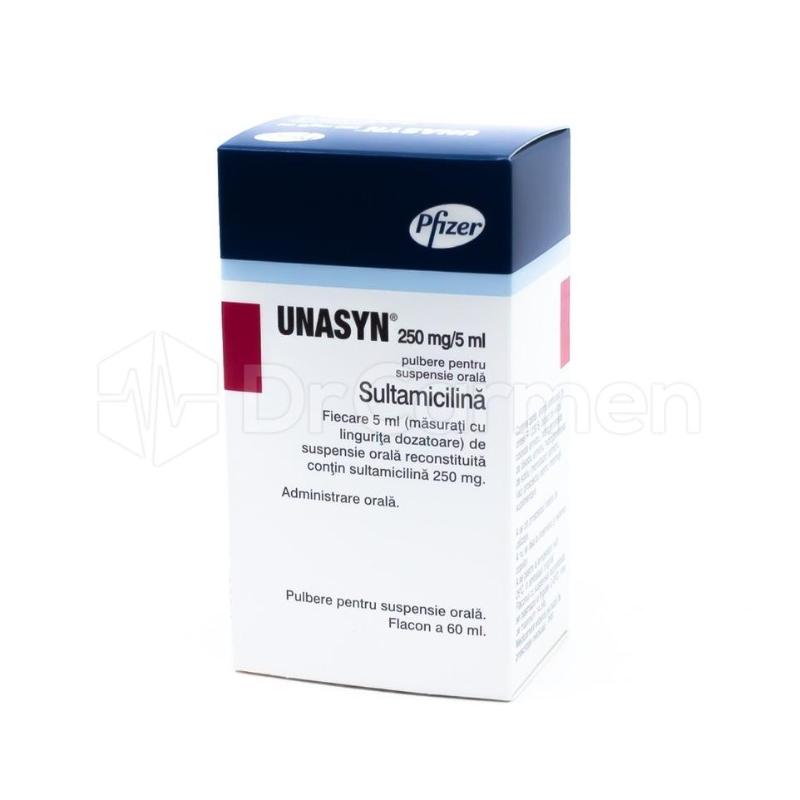Unasyn 250 mg/ml Pulb. pt. Susp. Orala