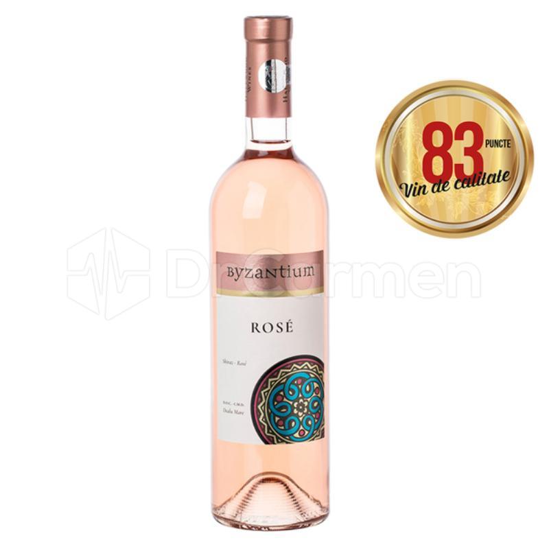 Vin Roze Sec Byzantium, Shiraz 0.75 l